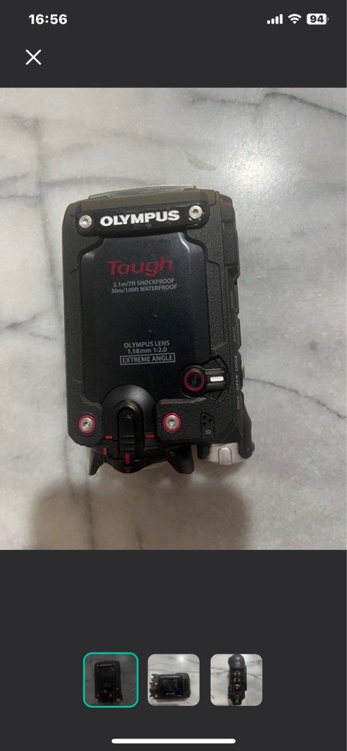 Olympus Tough TG-TRACKER Camera, Photography, Cameras on Carousell
