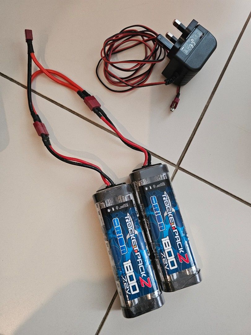 Orion Rocket Pack Z 1800 7.2V RC Battery Set / RC car / Tamiya, Hobbies ...