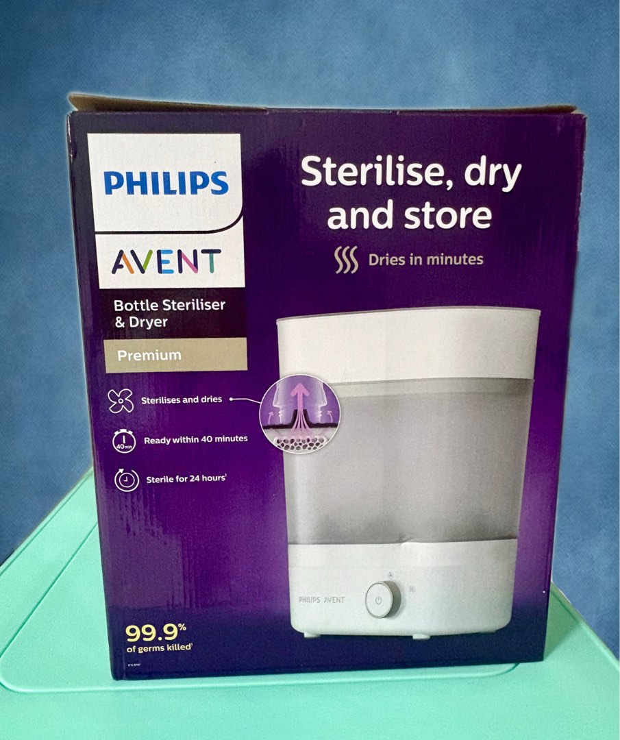 Philips Avent Bottle Sterilizer & Dryer Premium, Babies & Kids, Nursing ...
