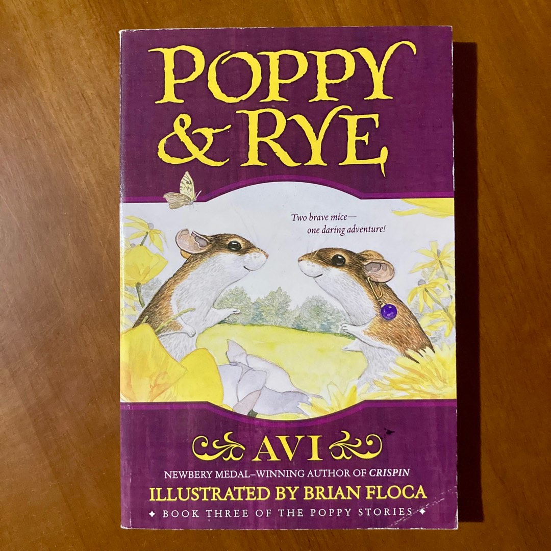 Poppy & Rye by AVI, Illustrated by Brian Floca (Middle Grade), Hobbies ...