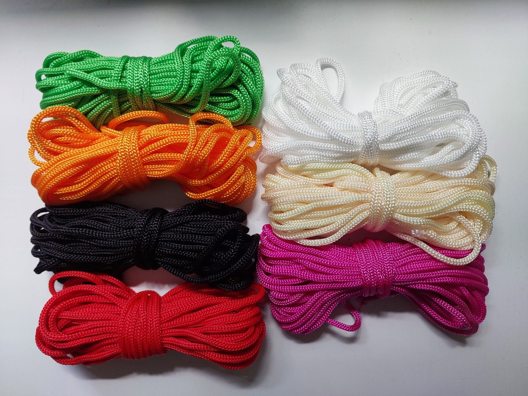 PP Cord 5mm, String, Rope - Various Colours, 3 Cut Lengths, Hobbies ...