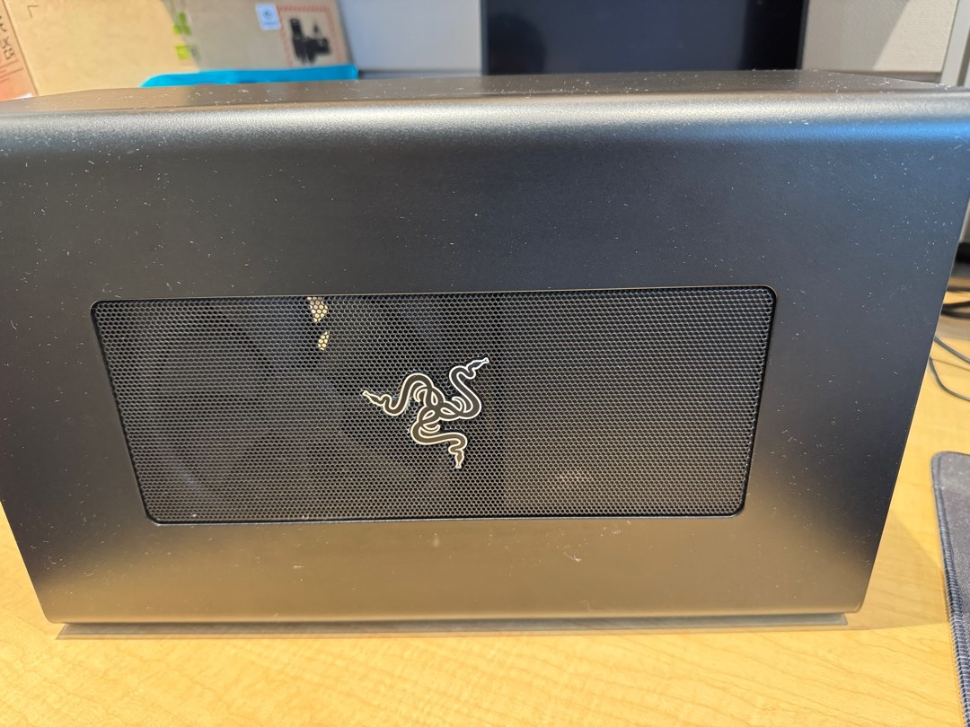 Razer Core X eGPU Enclosure with rtx 1660super, Computers & Tech ...