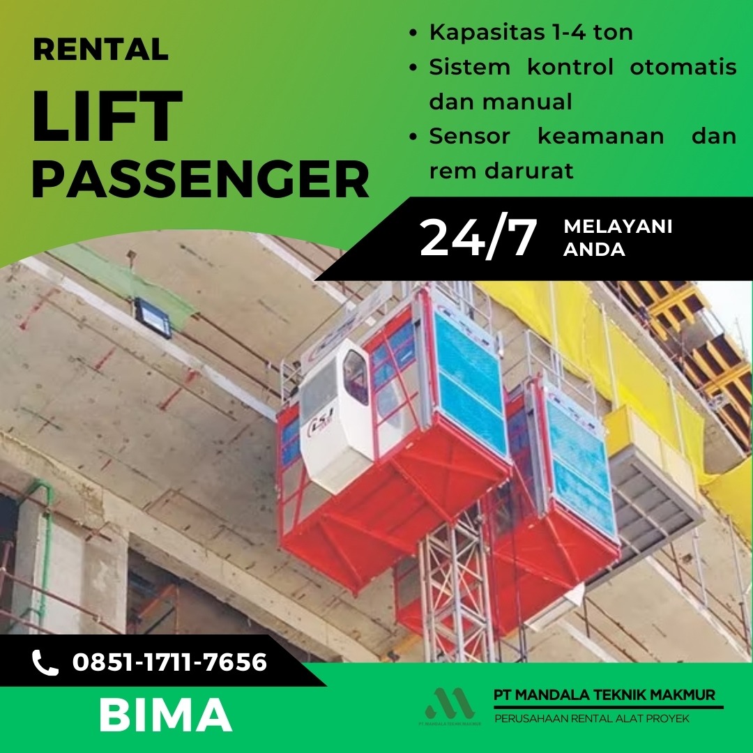 Sedang Mencari Sewa Lift Passenger di Kaur, Rental Hoist Passenger ...