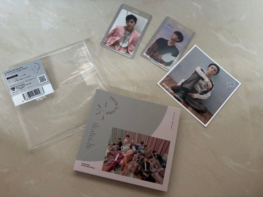 SEVENTEEN ALBUMS (Original) fallin’ flower - second japanese single ...