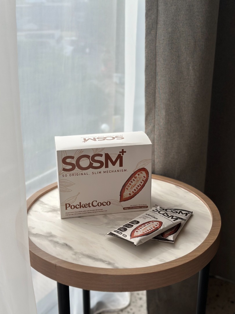 SOM1 SOSM+ Pocket Coco - 110kcal Dark Chocolate Meal Replacement Diet ...