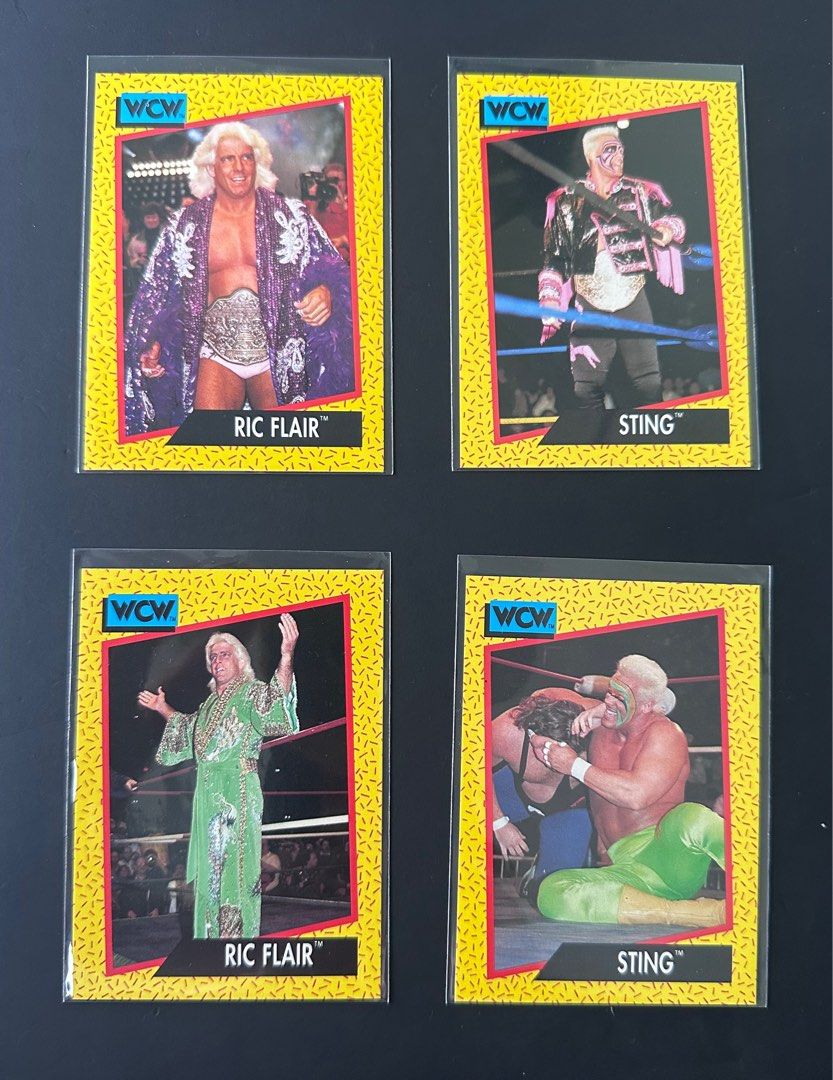 Sting and Ric Flair - 1991 WCW Impel Trading Cards (Lot Sale), Hobbies ...