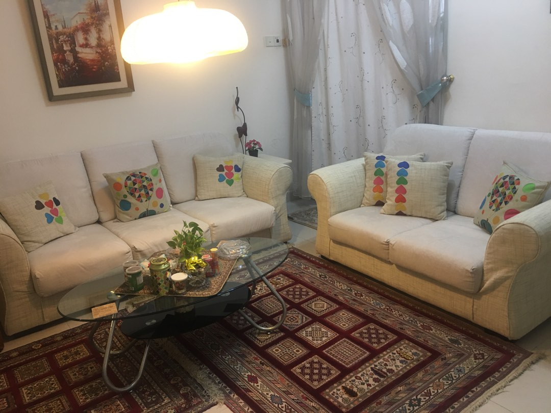 Three-seater and two-seater sofa COURTS brand, Furniture & Home Living ...