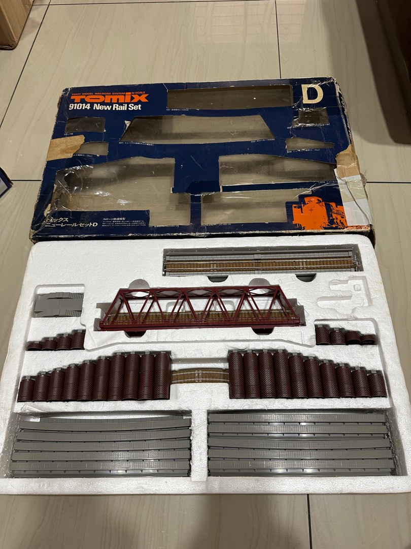 Tomix N-Gauge 91014 set D, Hobbies & Toys, Toys & Games on Carousell