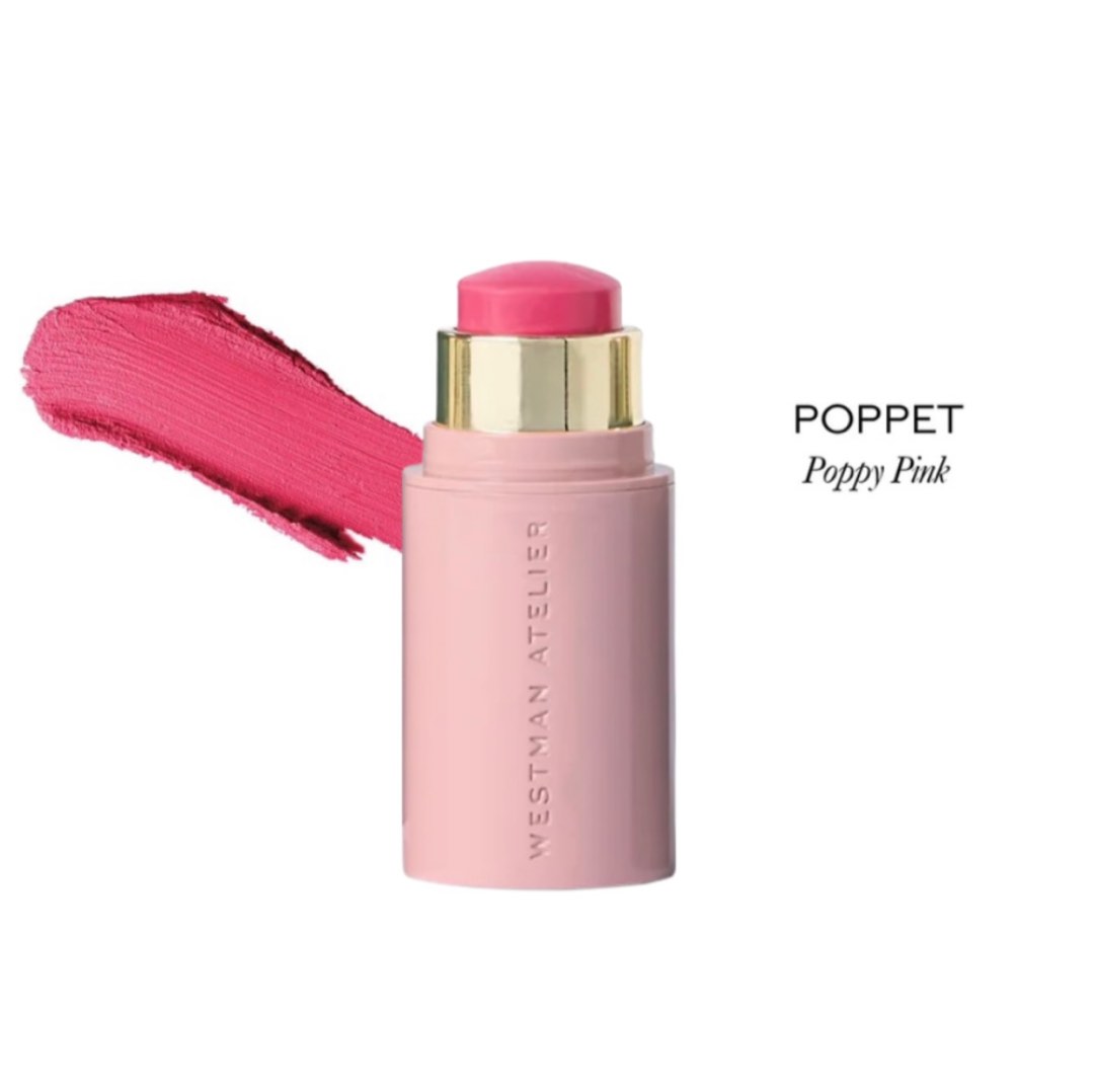 Westman Atelier Mini Baby Cheeks Blush Poppet, Beauty & Personal Care ...
