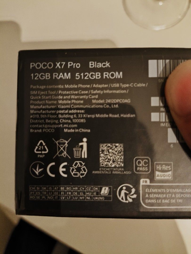 Xiaomi POCO X7 Pro 512gb black - brand new, Mobile Phones & Gadgets ...