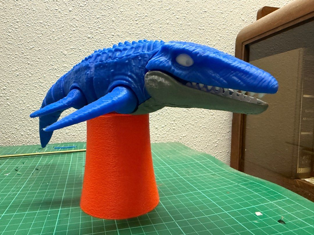 3D Printed Flexi Mosasaurus, Hobbies & Toys, Toys & Games on Carousell