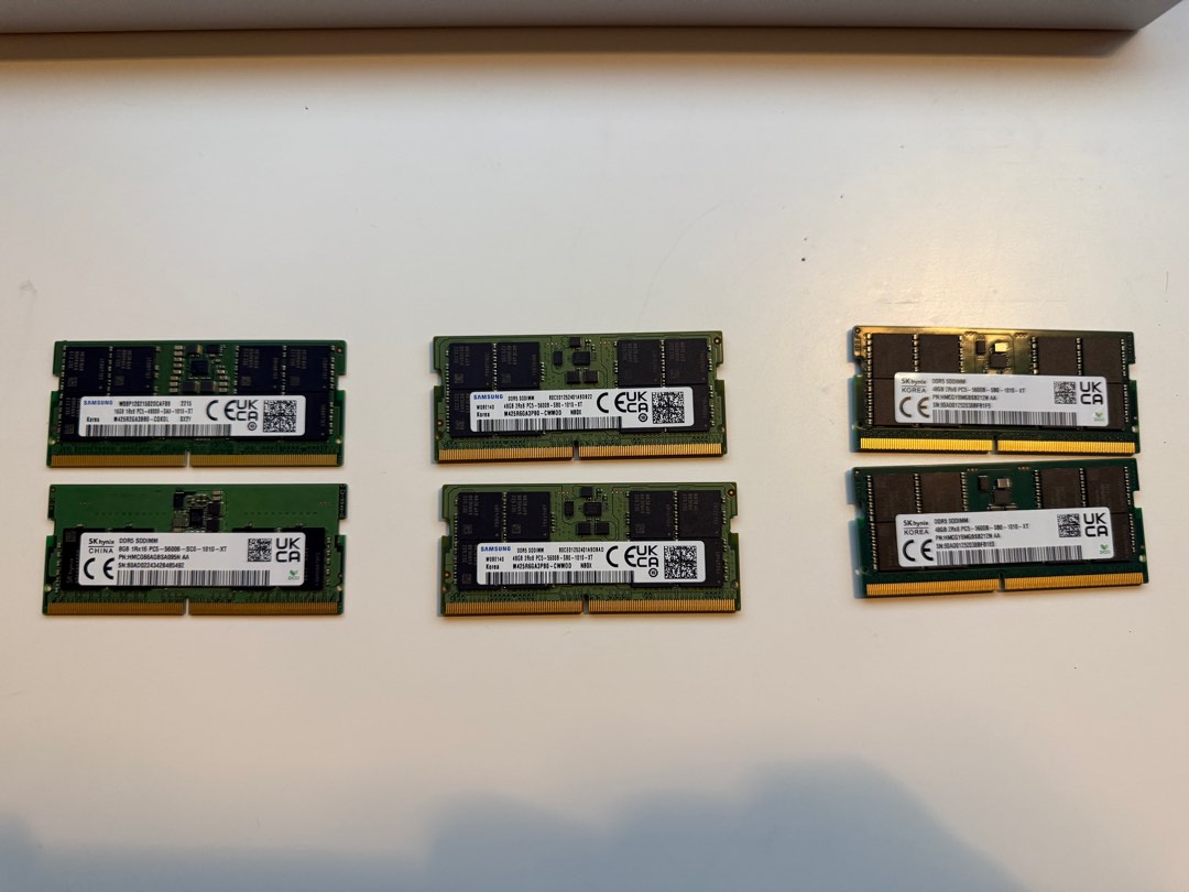 8/16/48GB DDR5 Sodimm Laptop Ram, Computers & Tech, Parts & Accessories ...