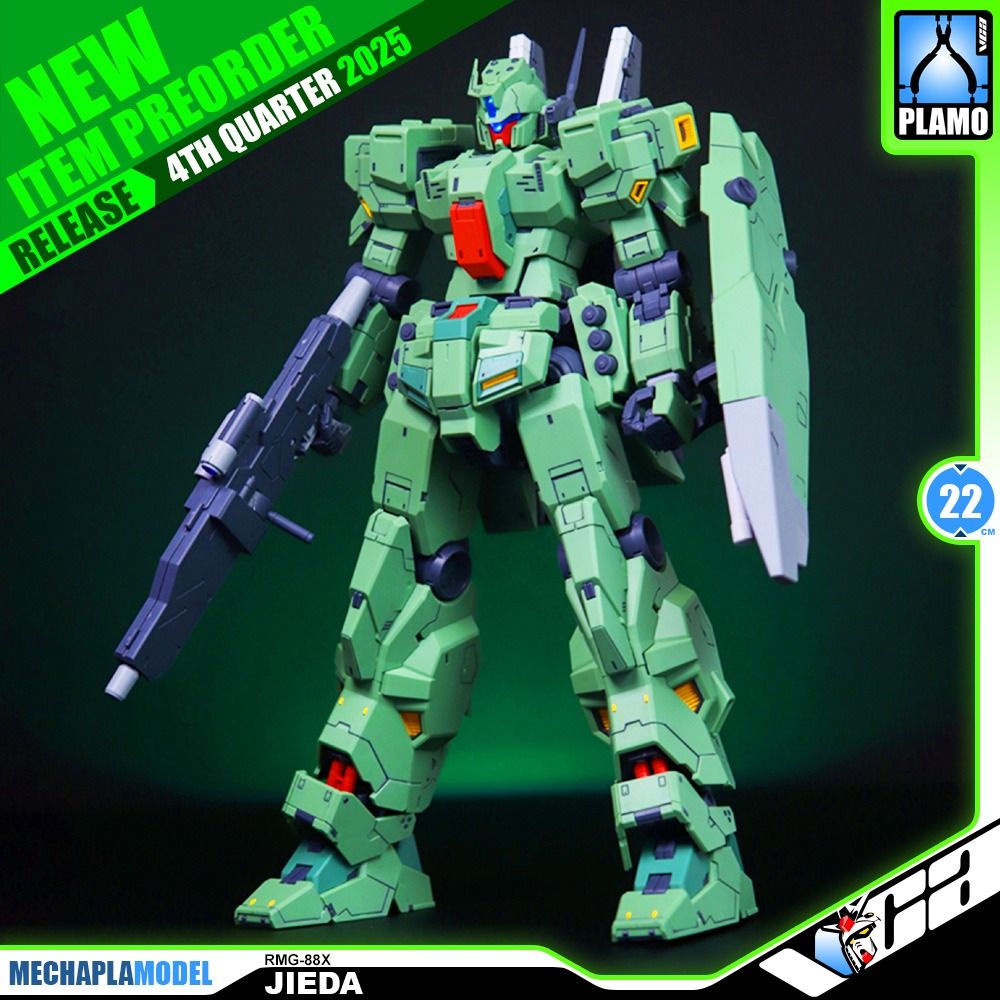【🟢𝐏𝐑𝐄𝐎𝐑𝐃𝐄𝐑 Q4-2025】⭐️ Plamo - Loving Alien 胶佬星人 RGM-88X RMG-88X JIEDA ...
