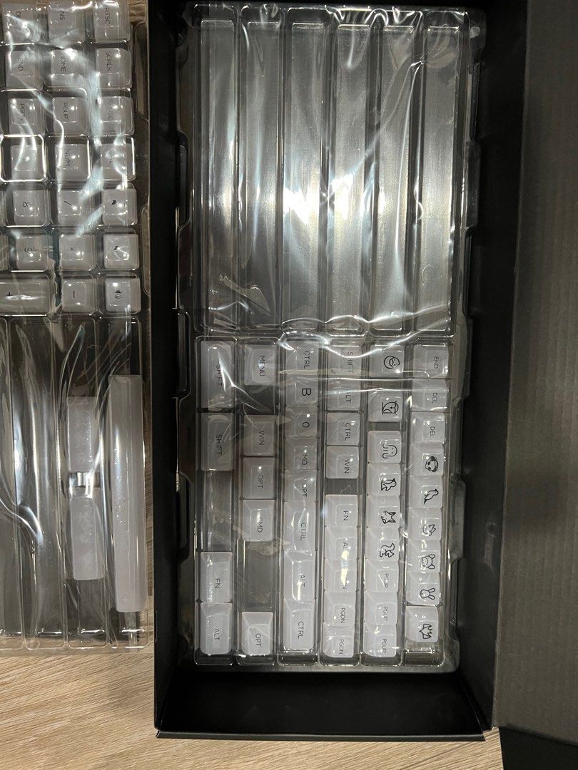 Akko Clear Keycaps Set V2 (ASA Profile), Computers & Tech, Parts ...
