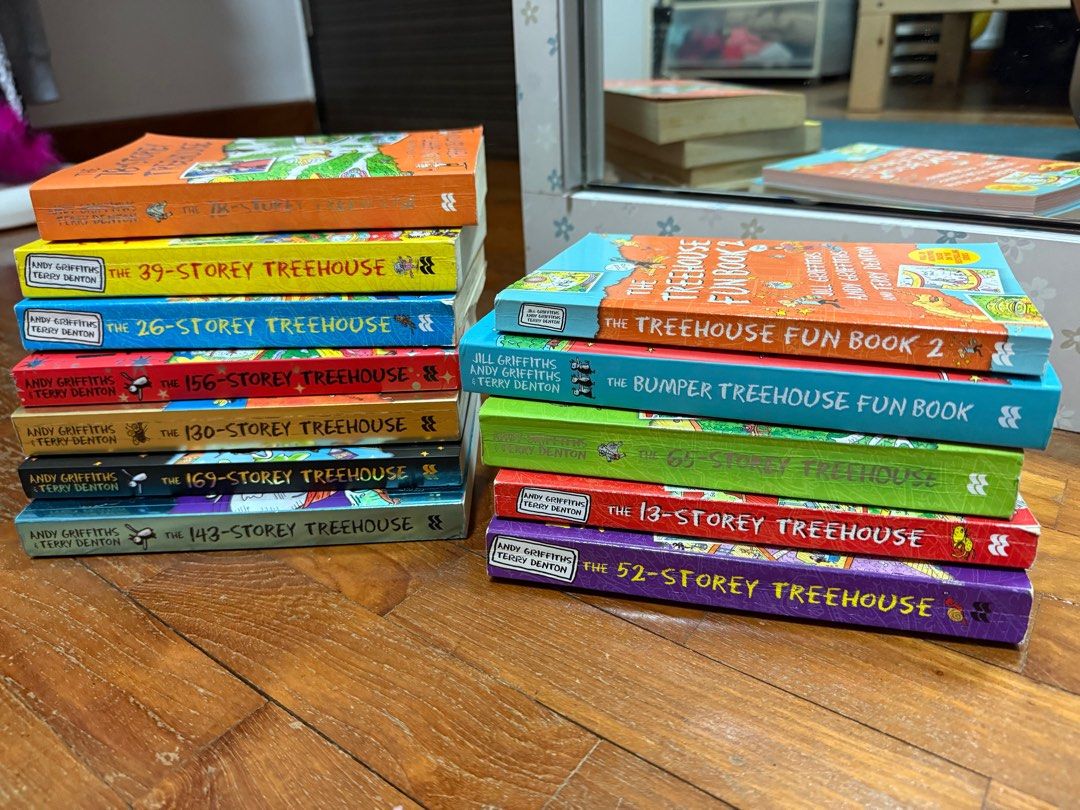 Andy Griffiths Treehouse Book Collection, Hobbies & Toys, Books ...