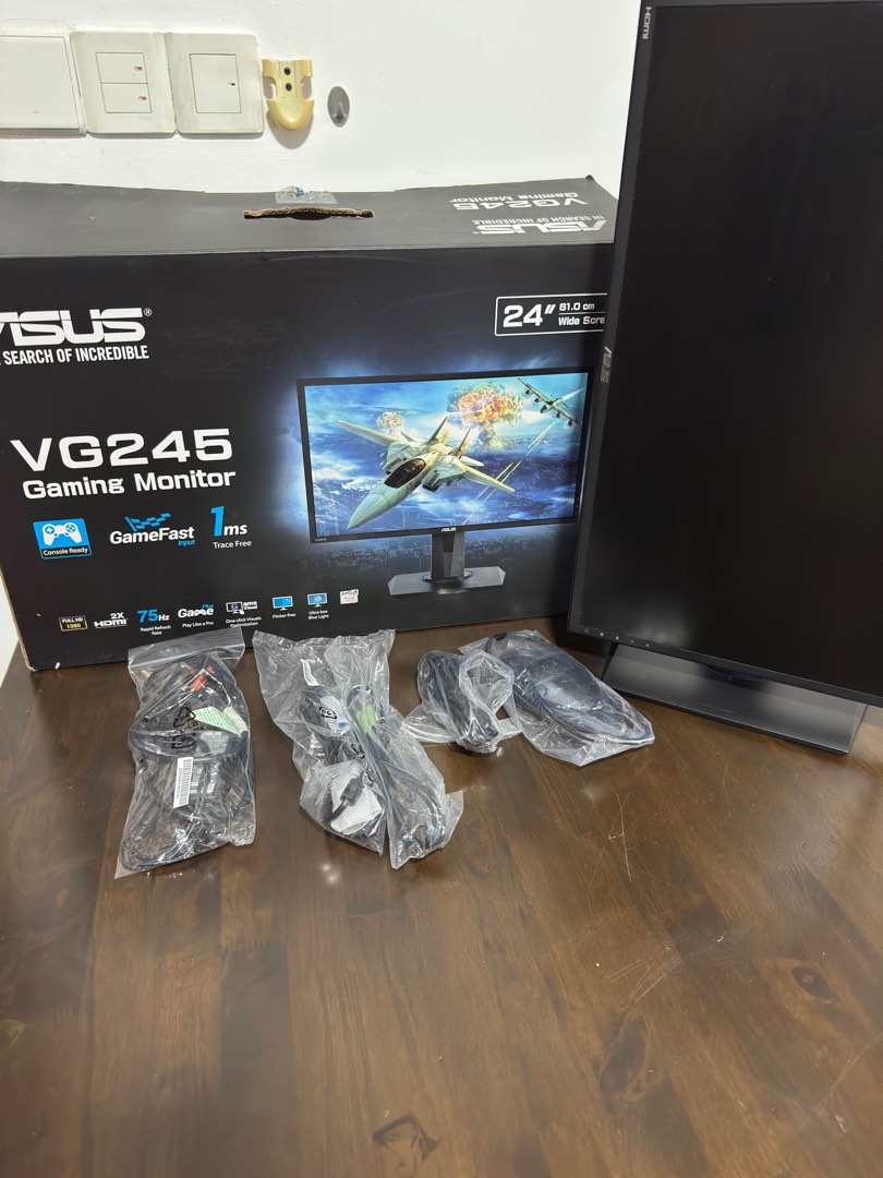 ASUS VG245 24-inch Full HD Gaming Monitor, Computers & Tech, Parts ...