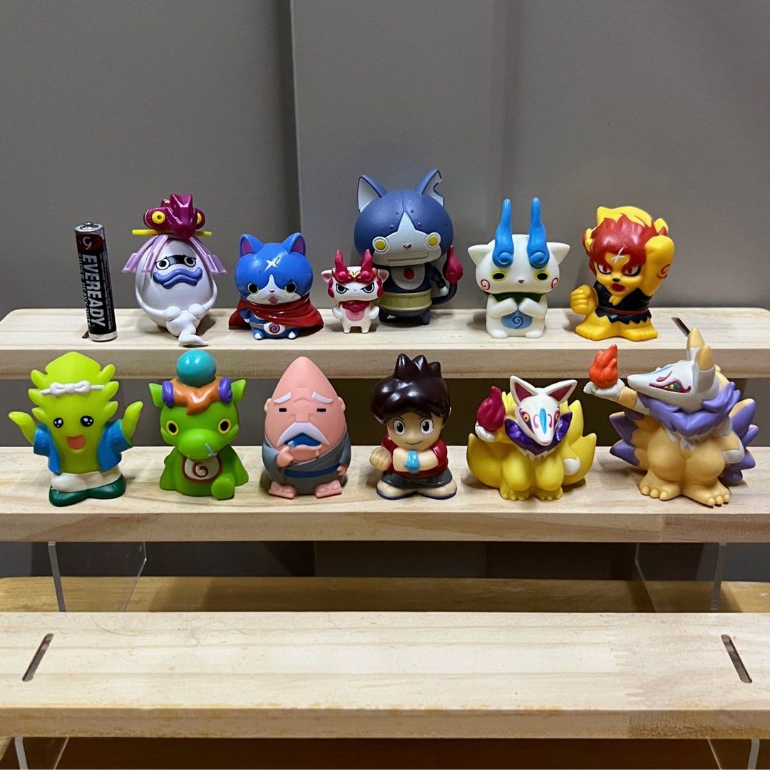 BANDAI Yo-kai Watch Figure Set Yokai ( Whisper , Fuyunyan , Shurakoma ...