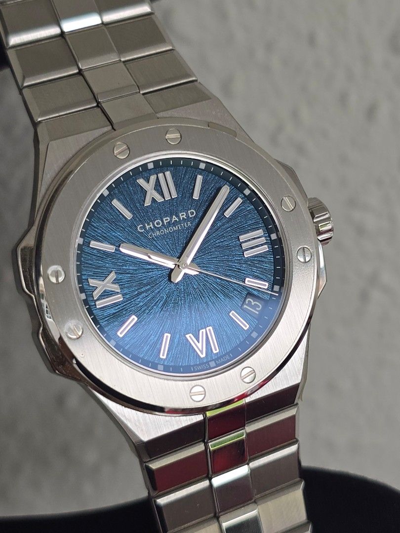 2022 CHOPARD ALPINE EAGLE LARGE DATE BLUE 298600-3001 298600, Luxury, Watches on Carousell