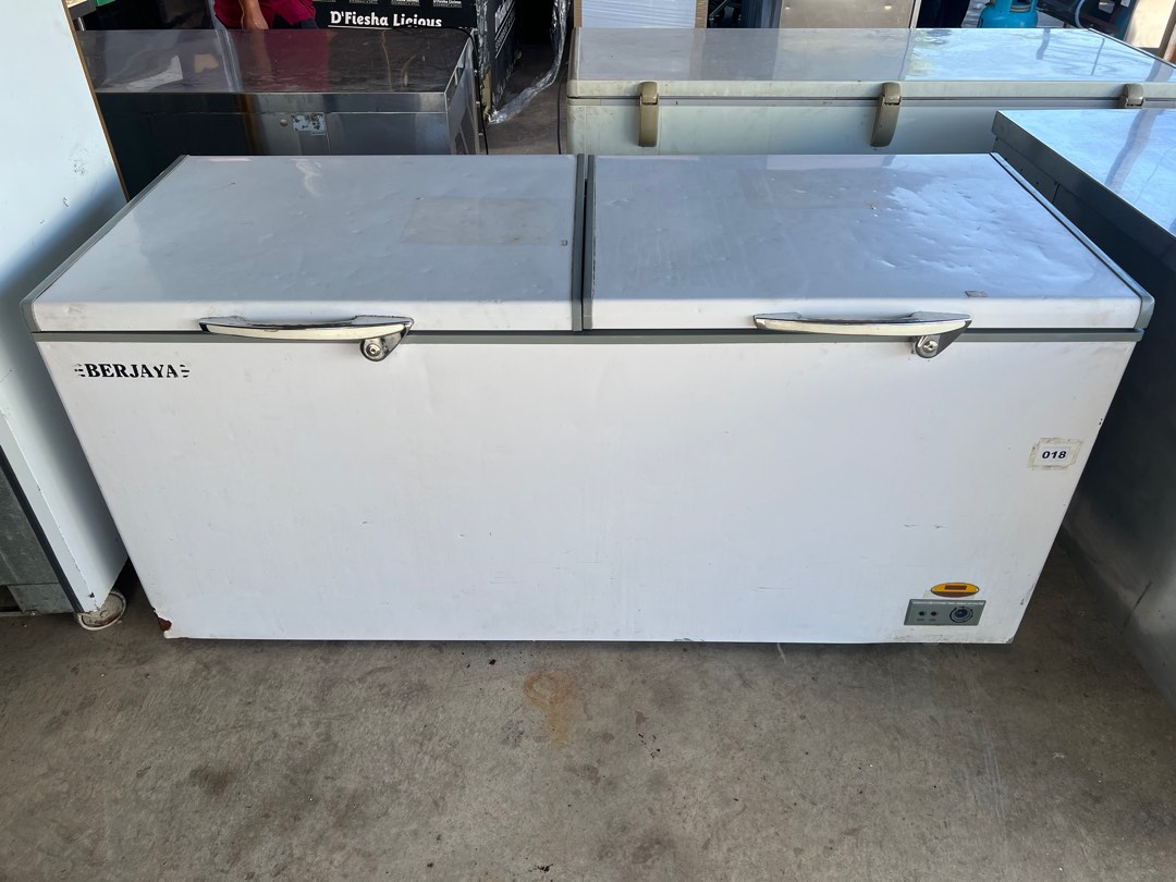 Berjaya 600L Chest Freezer BJY-CFSD700A-R2 (White) with warranty, TV ...