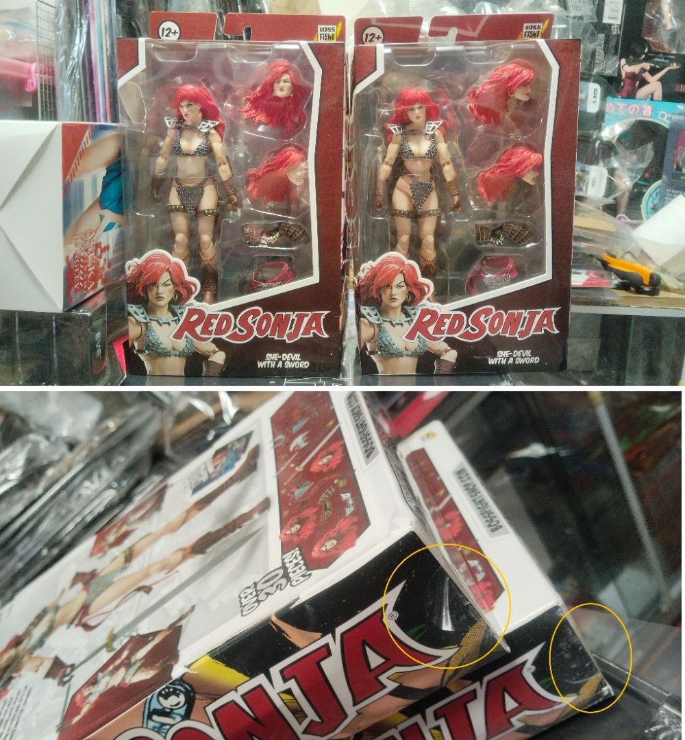 BFS 6 inch ( 1/12 scale) Deluxe Red Sonja, Hobbies & Toys, Collectibles ...