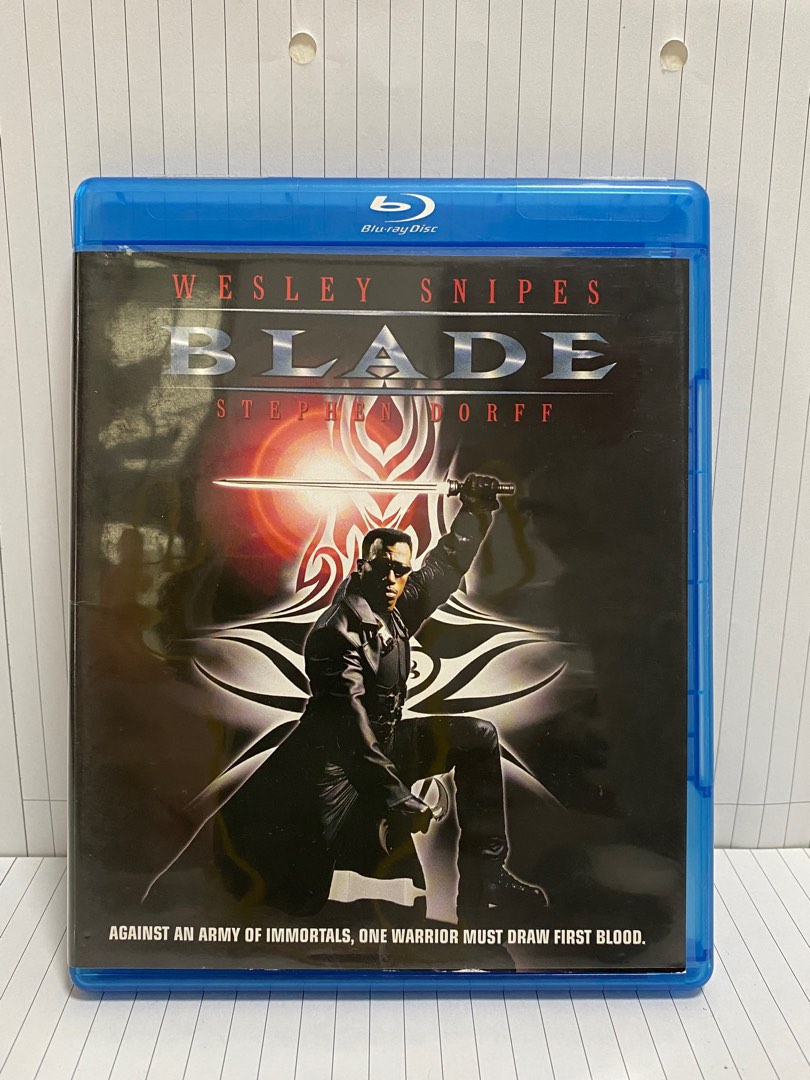 Blade Blu-ray Disc, Hobbies & Toys, Music & Media, CDs & DVDs on Carousell