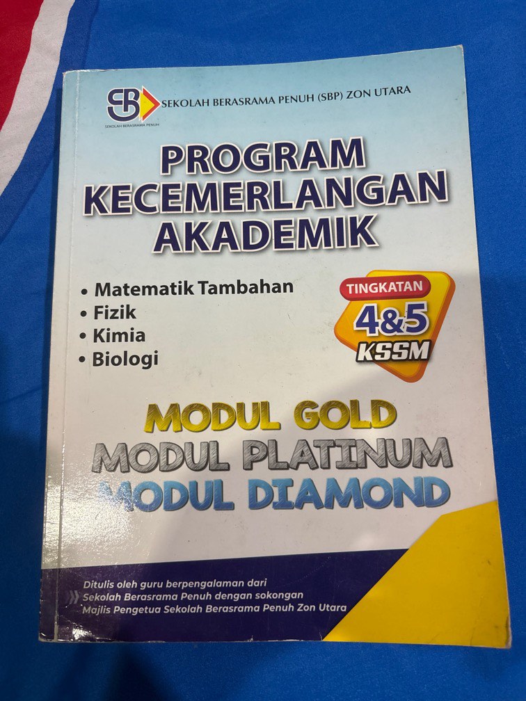 Buku Program Kecemerlangan Akademik Spm Sbp, Hobbies & Toys, Books ...