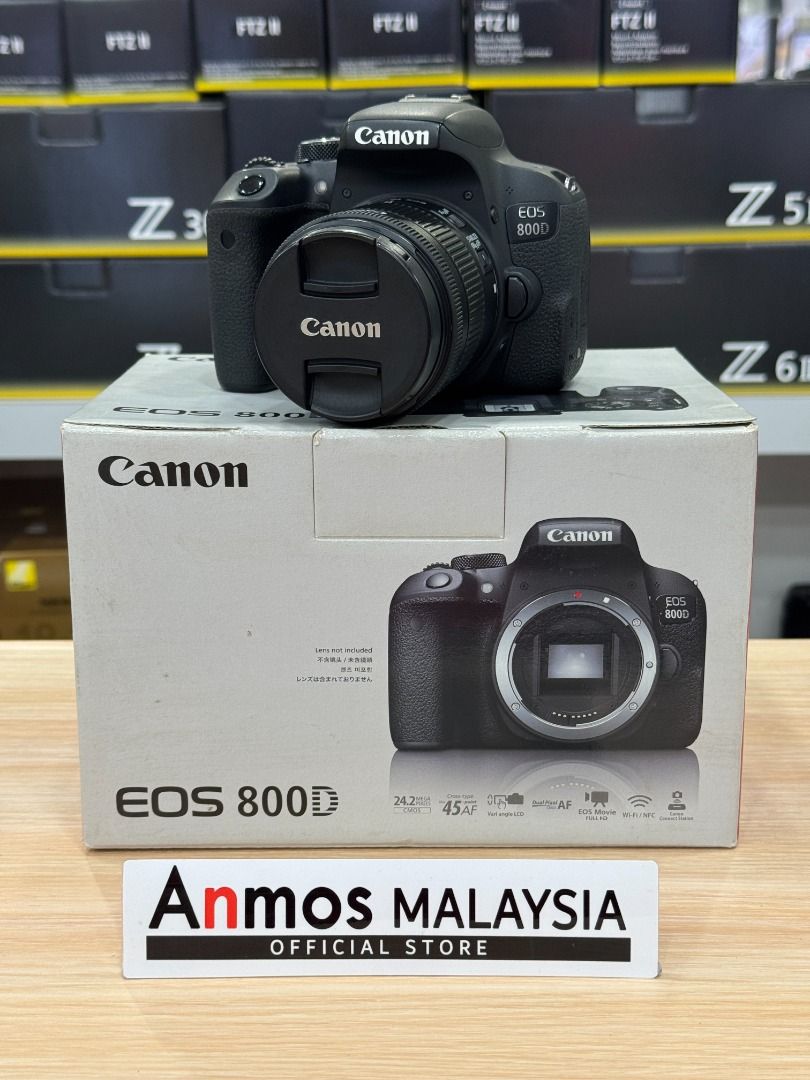 CANON EOS 800D WITH EF-S 18-55MM IS STM KIT LENS ONLY (SC 2K ONLY) 99% ...