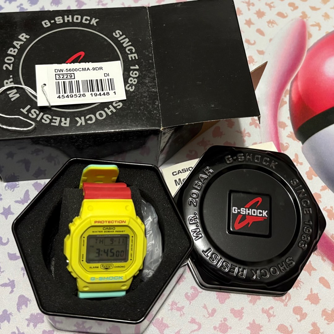 Casio G Shock DW-5600CMA-9DR, Men's Fashion, Watches & Accessories ...