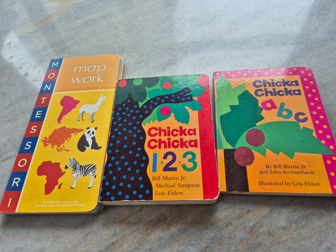 Chicka chicka bundle and montessori book, Hobbies & Toys, Books ...