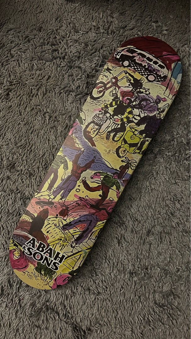 Deck Abah&Son x Kide, Sports Equipment, Sports & Games, Skates ...