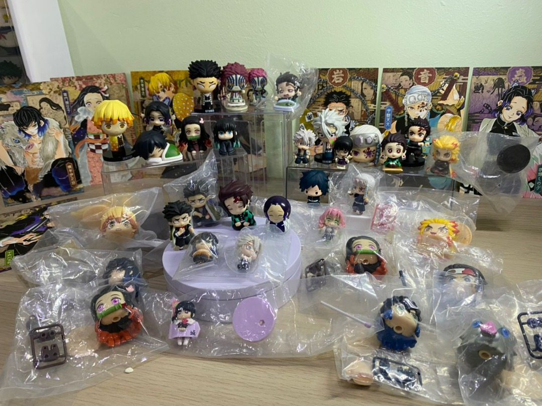 Demon Slayer Official ALL CHARACTERS Mini Cute Figure, Hobbies & Toys ...