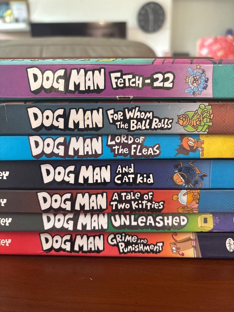 Dog Man Book Series by Dav Pilkey, Hobbies & Toys, Books & Magazines ...