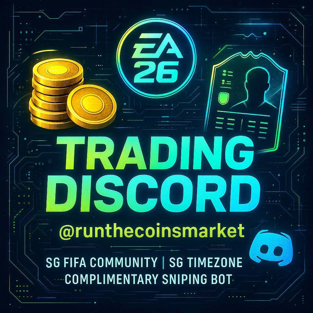 EA FC26 Coins Trading Discord (FIFA 26), Video Gaming, Gaming ...