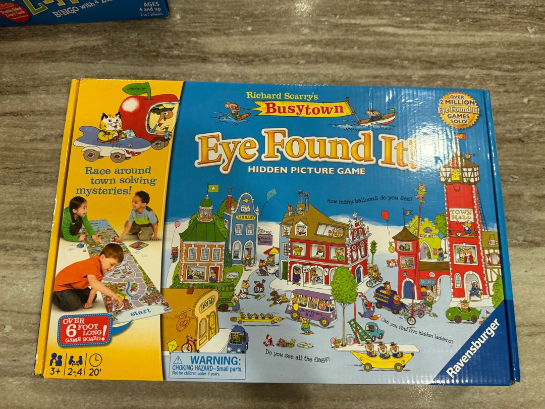 ‘Eye Found It!’ Board Game, Hobbies & Toys, Toys & Games on Carousell