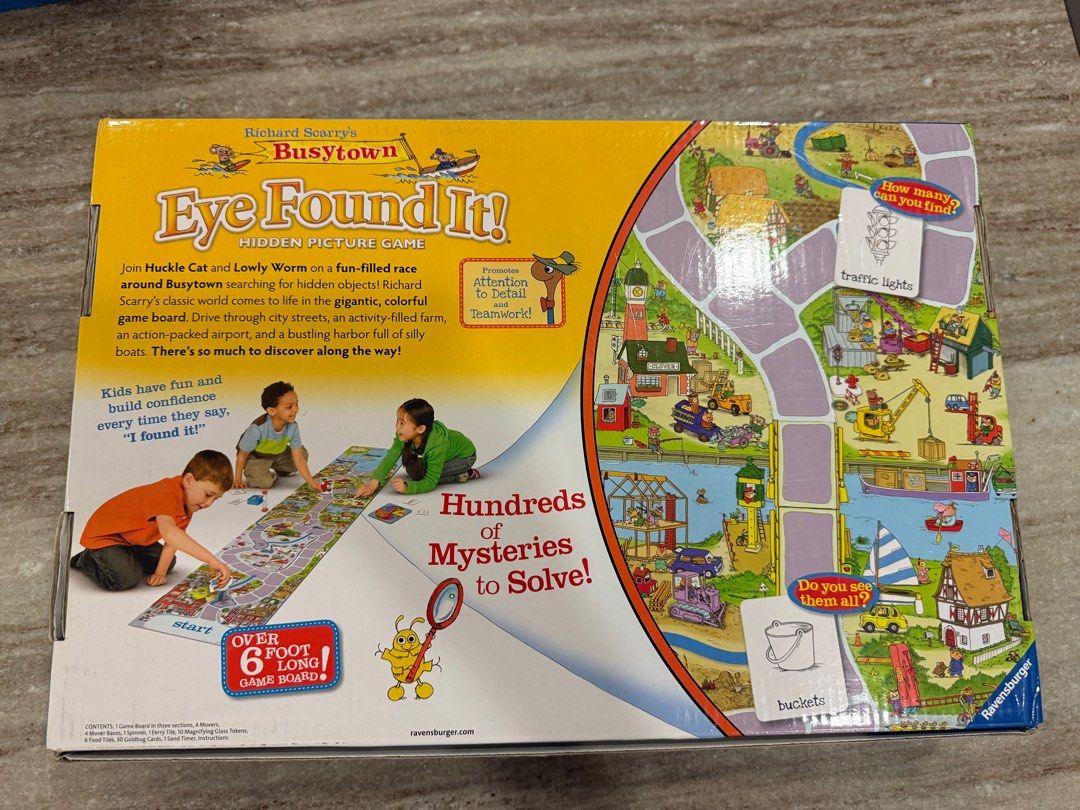 ‘Eye Found It!’ Board Game, Hobbies & Toys, Toys & Games on Carousell
