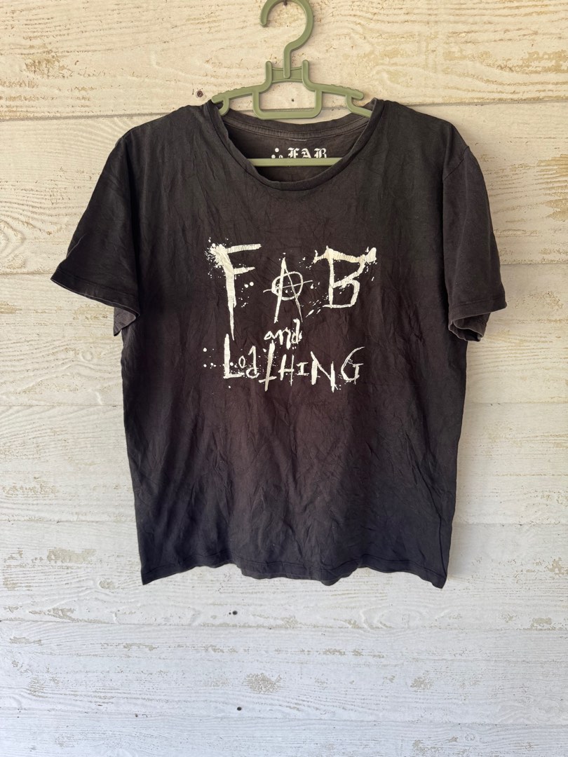 FAB, Men's Fashion, Tops & Sets, Tshirts & Polo Shirts on Carousell