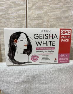 GEISHA WHITE SKIN WHITENING BRIGHTENING Bar Soap Classic | Intense Scar ...
