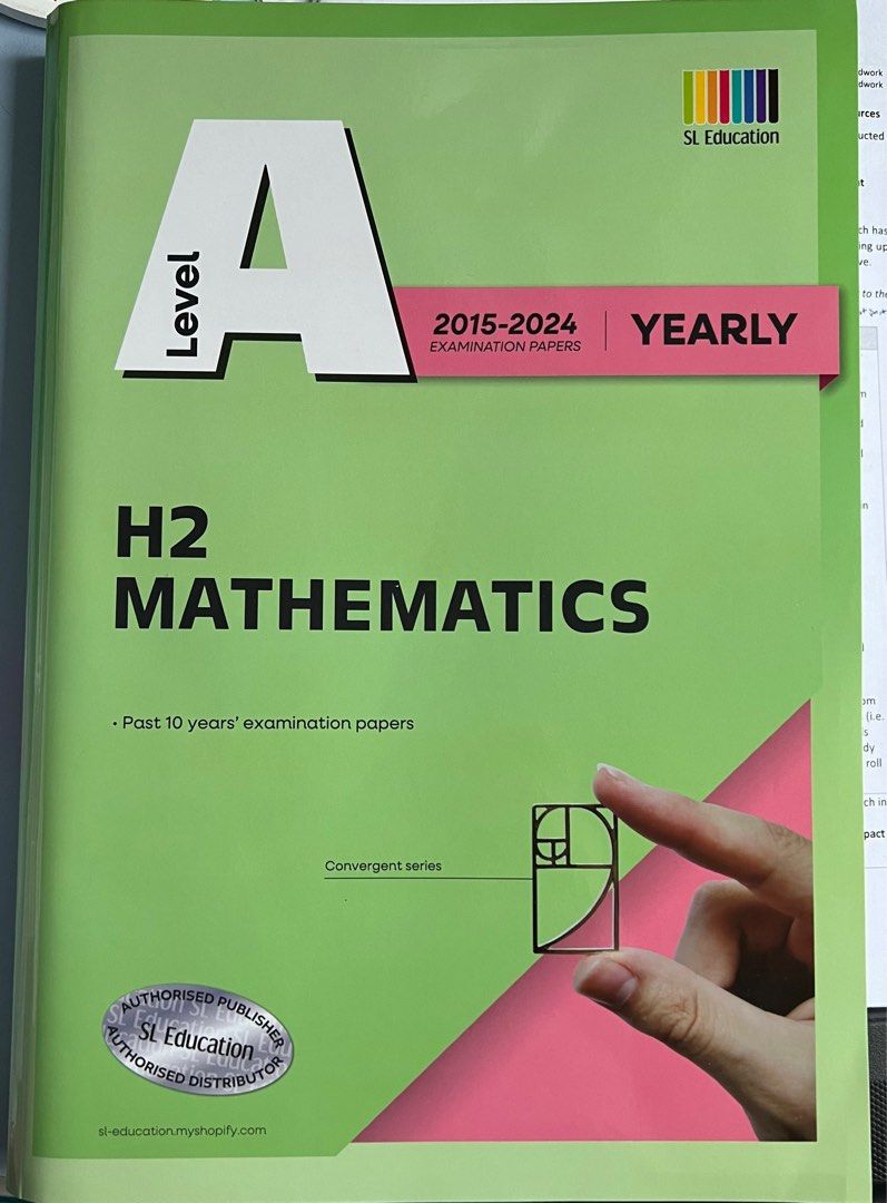 A level H2 Math yearly TYS 2015-2024, Hobbies & Toys, Books & Magazines ...