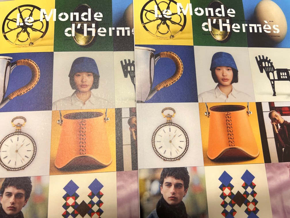 Hermes vip 2024 雜誌 magazine le monde d’hermes 中文版 英文版, 興趣及遊戲, 書本 & 文具 ...
