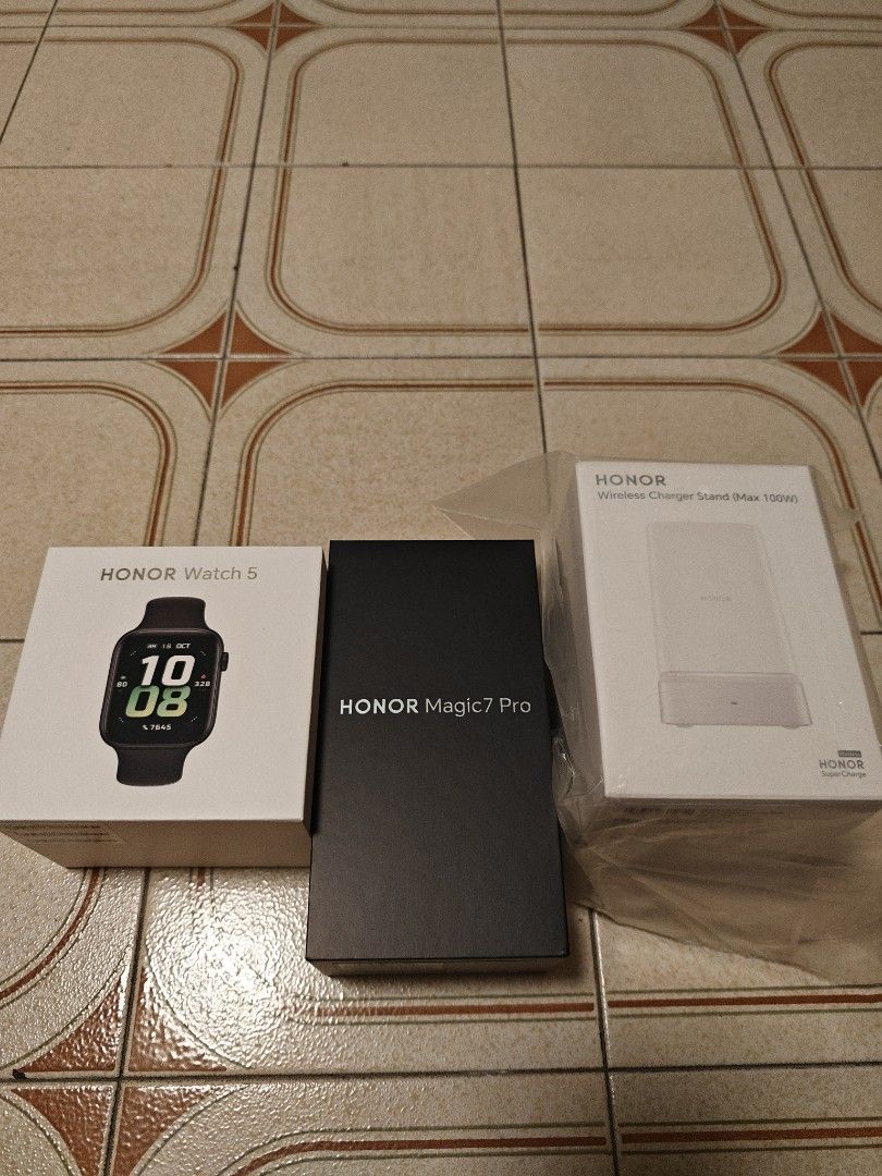 Honor Magic7 Pro Smartphone & Honor Watch 5, Mobile Phones & Gadgets ...