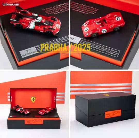 Hot Wheels x Ferrari Heritage Collectors Set 2025 RLC Exclusive ...