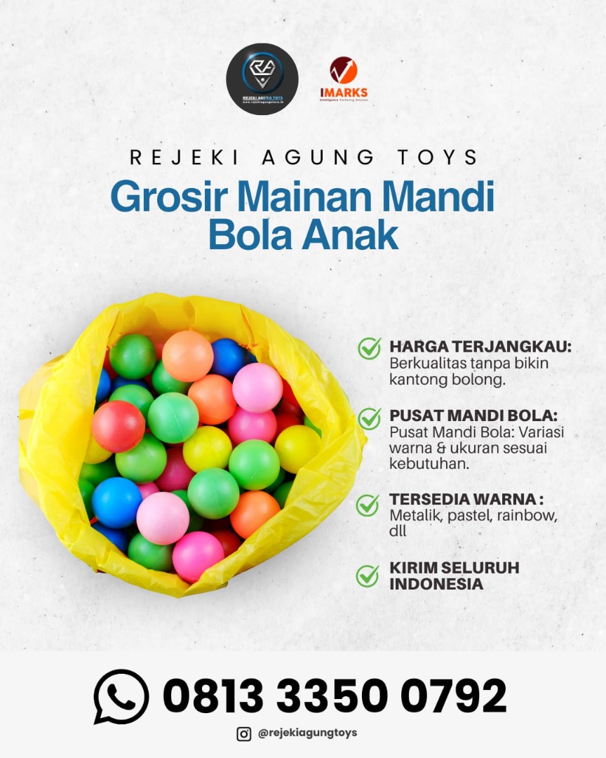 Hub. 0813 3350 0792, SPESIALIS GROSIR MAINAN MANDI BOLA ANAK HARGA ...