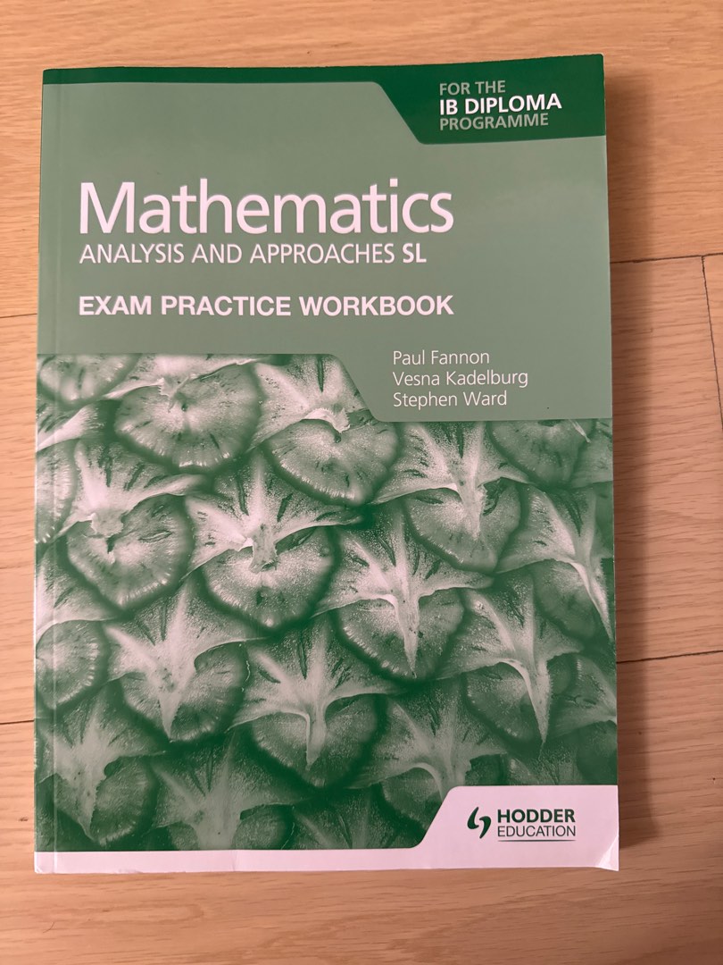 IB maths Exam workbookPractice Workbook, 興趣及遊戲, 書本 & 文具, 教科書 - Carousell