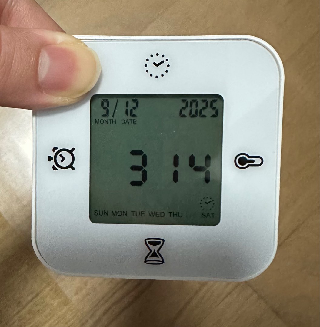 IKEA KLOCKIS Digital Alarm Clock, Furniture & Home Living, Home Decor ...