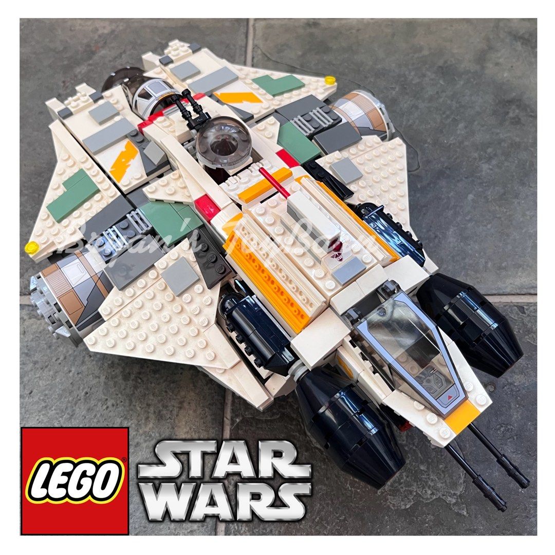 Lego Star Wars #66512 / #75053 / #75048 Ghost & Phantom Starships ...