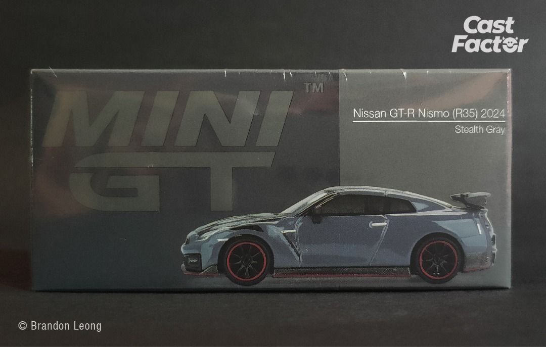 Mini GT #868 Nissan GT-R Nismo (R35) 2024 Stealth Gray (RHD), Hobbies ...