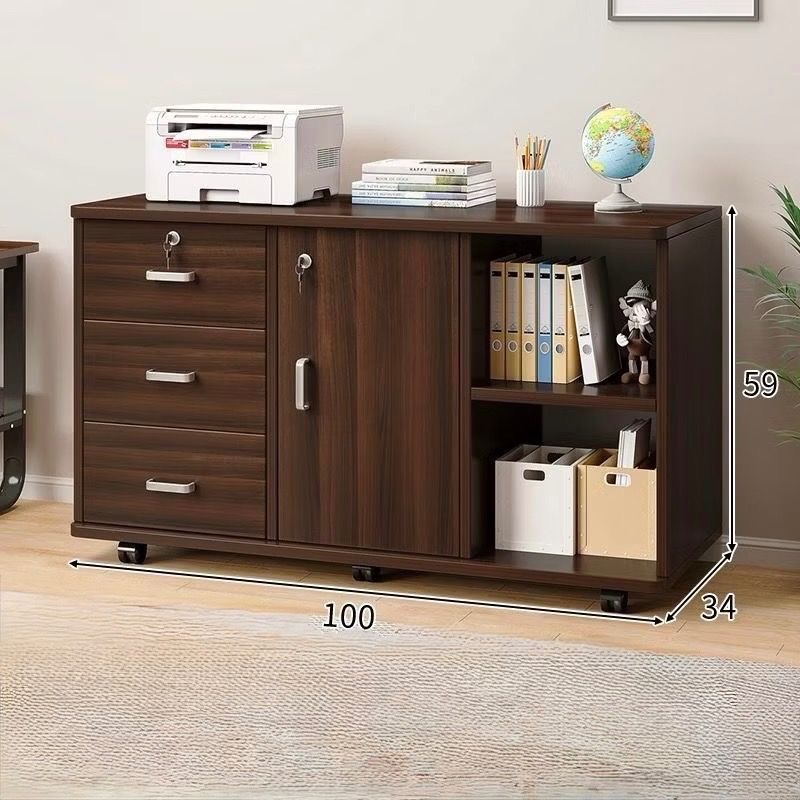 Multi Drawer Office Cabinet | Lockable Printer Storage Cabinet | File ...