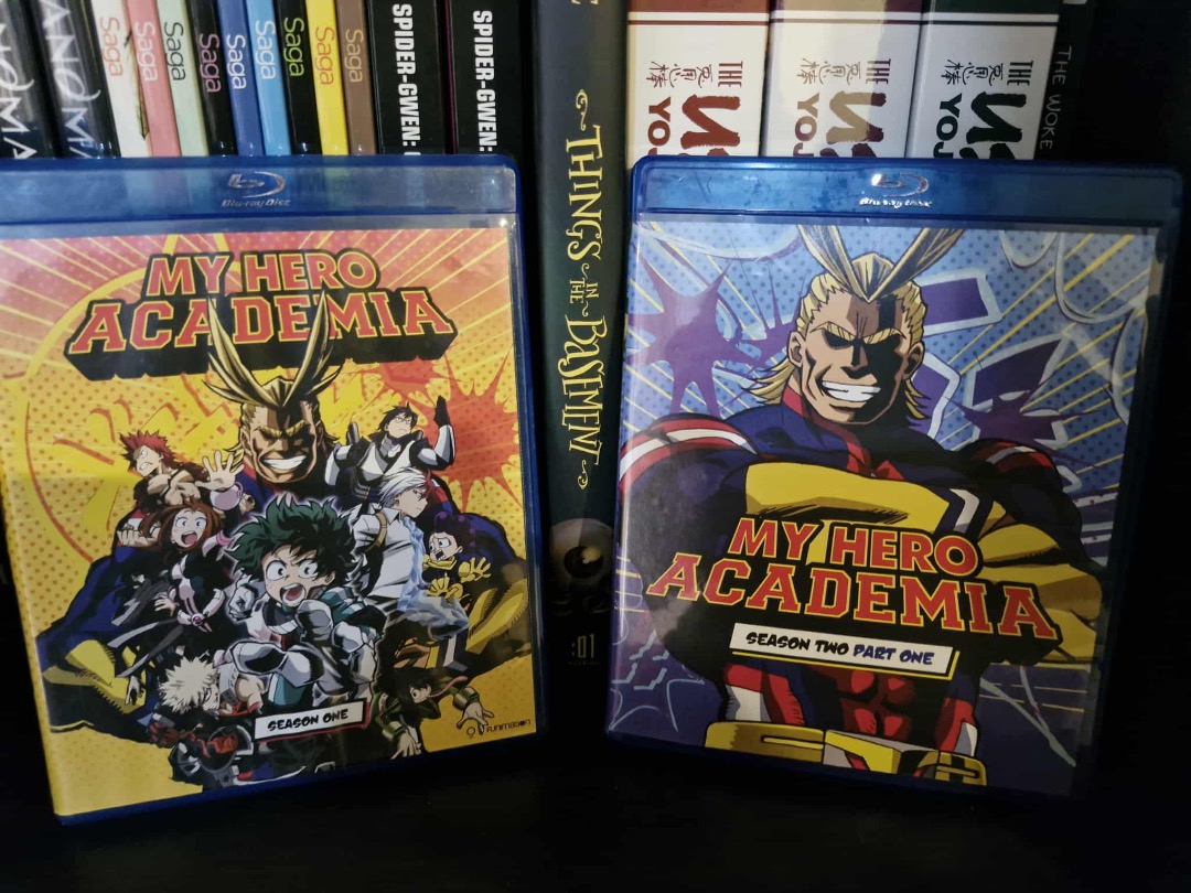 My Hero Academia anime blu-ray series Seasons 1-4, Hobbies & Toys ...