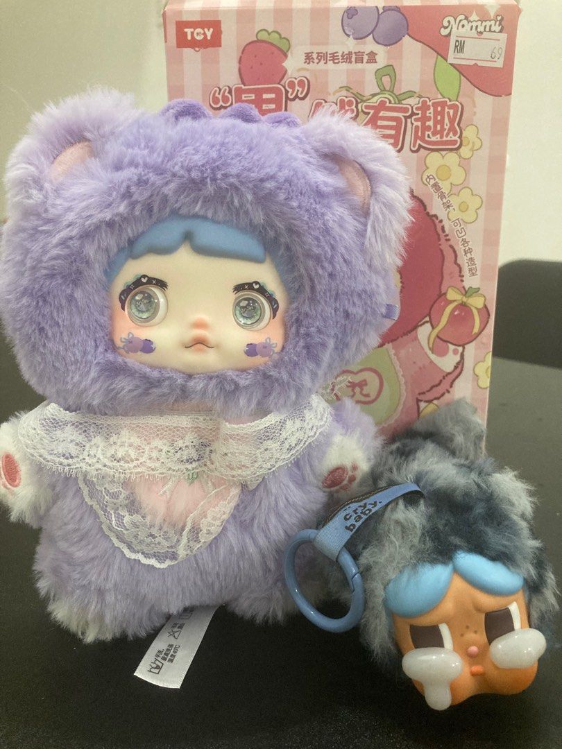 ( 2 items 1 price ) Nommi v3 Blueberry & Cry Baby wild but cutie denim ...