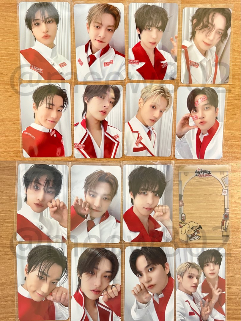 (On hand) WTS Ateez Aniteez in the calling 50k 100k purchase benefit ...